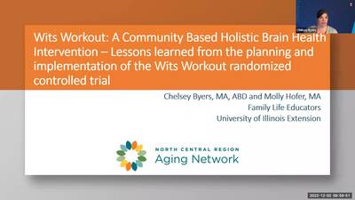 Wits Workout: A community based holistic brain health intervention ...
