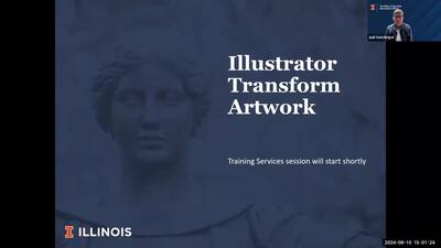 Illustrator Transform Graphics tools - Illinois Media Space