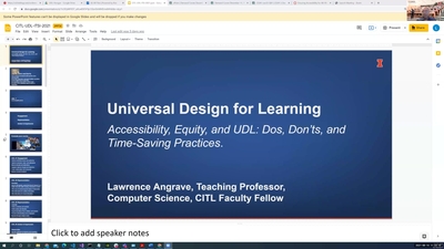 Universal Design for Learning: Accessibility, Equity and UDL - Dos, Don ...