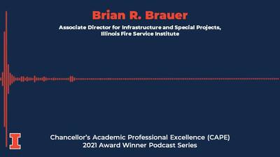 Brian Brauer - Chancellor's Academic Professional Excellence (CAPE ...