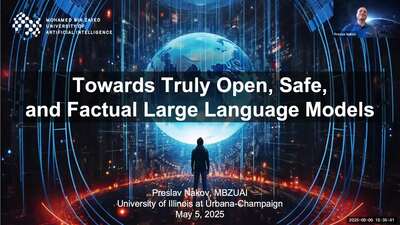 Colloquium - Preslav Nakov, “Towards Truly Open, Language-Specific ...