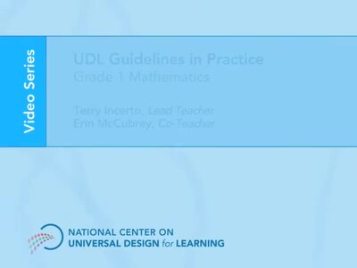 UDL Guidelines in Practice： Grade 1 Mathematics [KuTJJQWnMaQ].webm ...