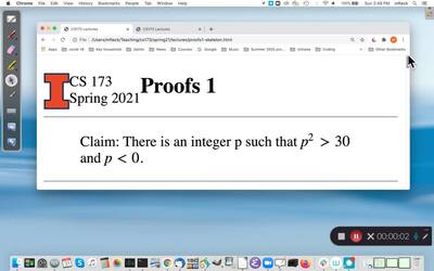 CS 173 (Spring 2021) Proofs 1 - Illinois Media Space