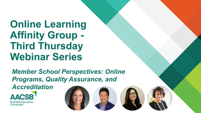 AACSB Online Learning Affinity Group Third Thursday webinar: Member ...
