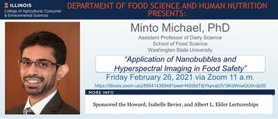 Feb. 26, 2021 FSHN 597 Graduate Seminar- Dr. Minto Michael - Illinois ...