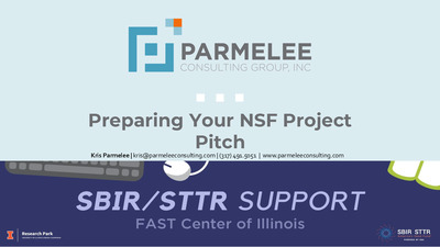 SBIR/STTR Webinar | NSF Project Pitch: how to craft a strong pitch and ...