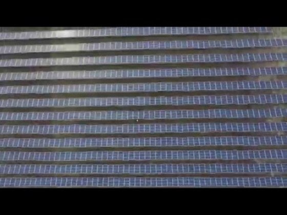 University of Illinois at Urbana-Champaign Solar Farm - Flyover ...