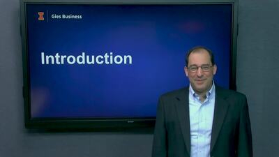 Jeff Loewenstein - MBA 552 Course Introduction - Illinois Media Space