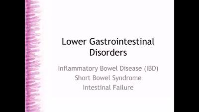 Lower Gastrointestinal Disorders Part 2 - Illinois Media Space
