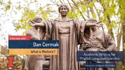 Dan Cermak -- What is rhetoric? - Illinois Media Space
