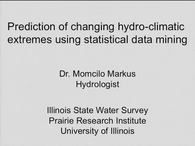 NRES 2012 Spring Seminar Series - Dr. Momcilo Markus - Illinois Media Space