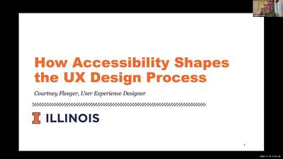 How Accessibility Shapes the UX Design Process - Illinois Media Space