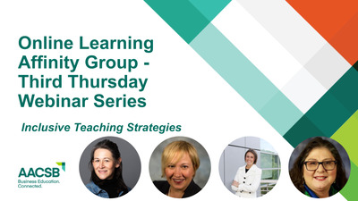 AACSB Online Learning Affinity Group Third Thursday webinar: Inclusive ...
