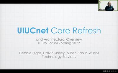 Core Network Upgrade - Design and Implementation Plans - Illinois Media ...