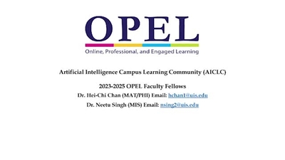 AI at UIS Series: Xiaonqing Li (Teaching with AI) - University of ...