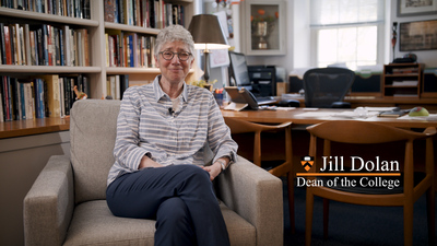 Jill Dolan - Class of 2023 Welcome - Princeton University Media Central