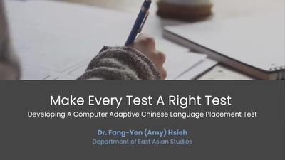 Make Every Test A Right Test - Princeton University Media Central