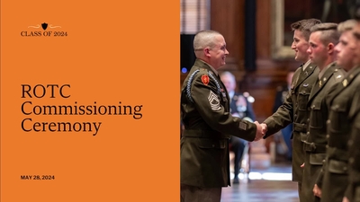 ROTC Commissioning Ceremony 2024 - Princeton University Media Central