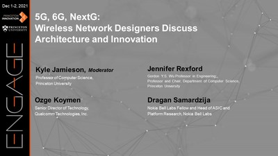 Engage 2021 - 5G, 6G, NextG: Wireless Network Designers Discuss ...