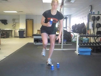 Single Leg Cup Pick Up (front view) - Princeton University Media Central