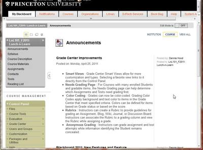 Announcements.mp4 - Princeton University Media Central
