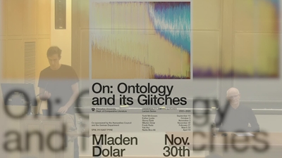 Universality and its Glitches Lecture Series Talk - Mladen Dolar "On ...