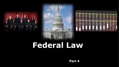 Federal Law Part 4: Researching Federal Case Law: Overview of the ...