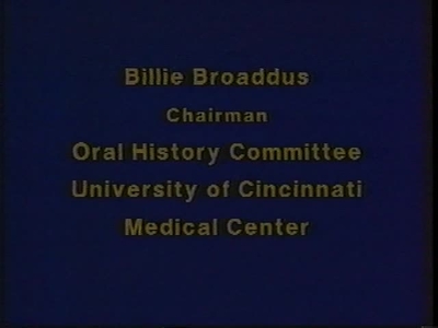 Myron Melamed interviewed by Paul Biddinger and Cecilia Fenoglio ...