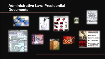 Administrative Law Research: Presidential Documents -- by Susan M ...