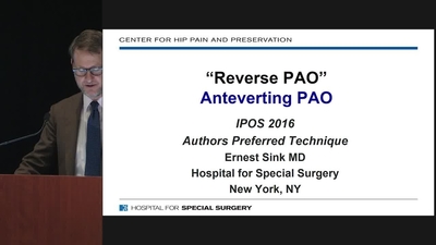 Reverse PAO (Anteverting Periacetabular Osteotomy) - POSNAcademy