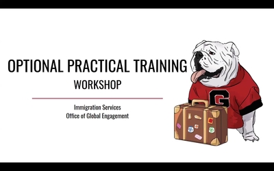 OPT Introduction - University of Georgia Kaltura