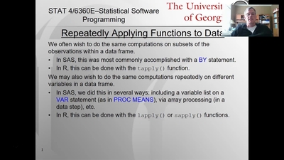 Repeatedly Applying Functions to Data - Part 1 (tapply()) - University ...