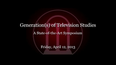 TV Studies UGA 2013 Jones Presentation - University of Georgia Kaltura