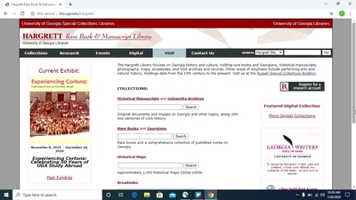 Hargrett Library Materials in the Digital Library of Georgia ...