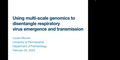 Dr. Louise Moncla (February 20) - University of Georgia Kaltura