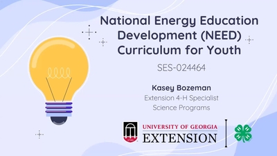 National Energy Education Development (NEED) Curriculum for Youth ...