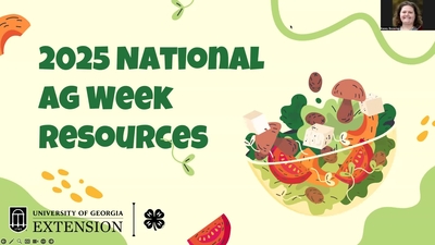 2025 National Ag Week Resources - University of Georgia Kaltura