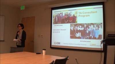 Teaching Assitant Consulting (TAC) Program overview - University of ...