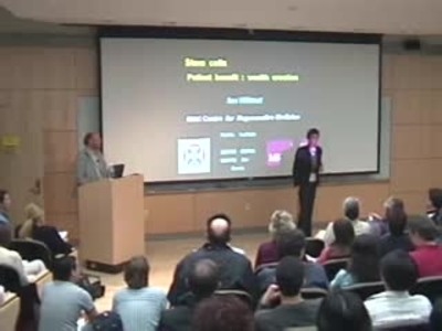 Storer Lecture - Ian Wilmut 03-14-2008 - University of California, Davis