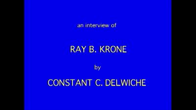 Ray Krone - University of California, Davis