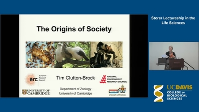 Storer Lecture - Tim Clutton-Brock 4-15-15 - University of California ...