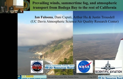 BML - Ian Faloona: Prevailing Winds, Summertime Fog, and Atmospheric ...