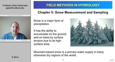HYD151: Snow Measurement and Sampling - University of California, Davis