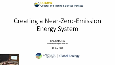 BML - Ken Caldeira: Creating a Near-Zero-Emission Energy System ...