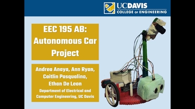 Autonomous Car Project - University of California, Davis