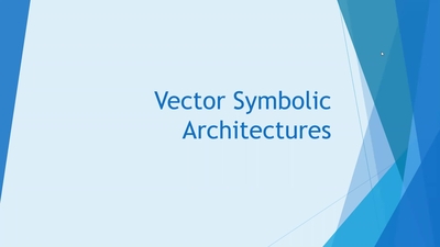 Vector Symbolic Architectures - University of California, Davis