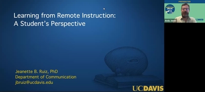 SITT 2021 - Learning from Remote Instruction: A Student’s Perspective ...