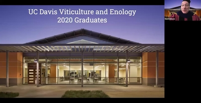 UC Davis Viticulture and Enology Virtual Graduation and Awards Ceremony ...