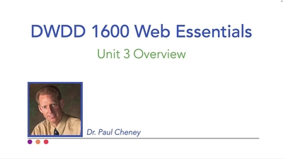 1600_3a-Module Overview - OTL at Utah Valley University