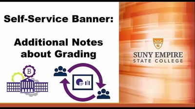 Banner Training: Additional notes about Grading - LEARNscape: Empire ...
